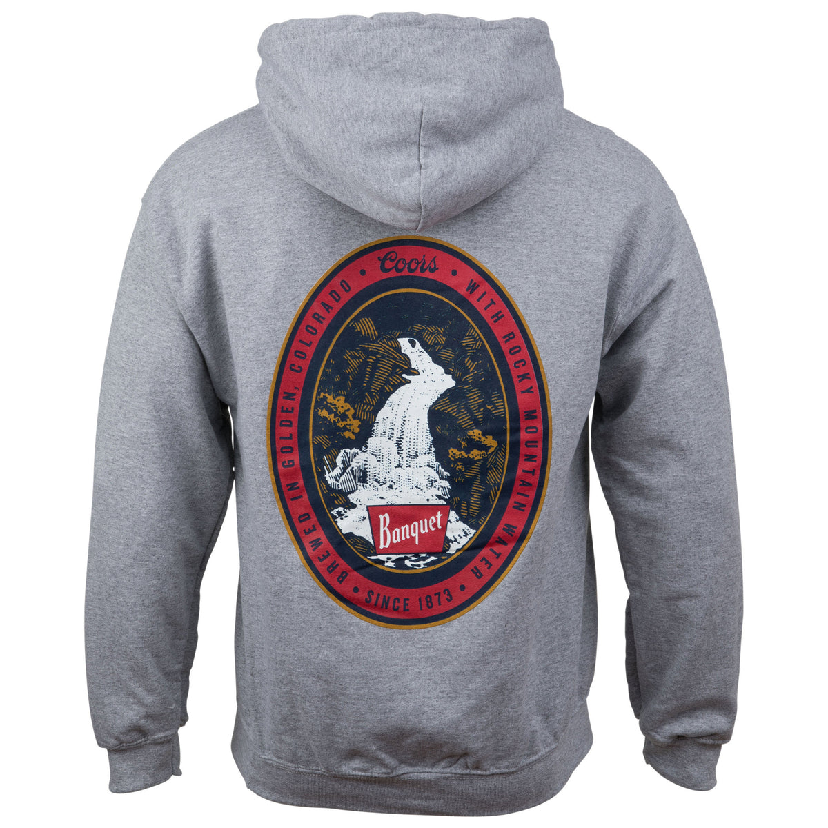 Coors Banquet Golden Colorado Waterfalls Pullover Hoodie – CRAFTY BEER ...